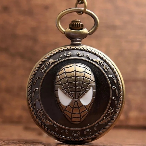 Accessories | New Spiderman Spider Man Spider Pocket Watch | Poshmark